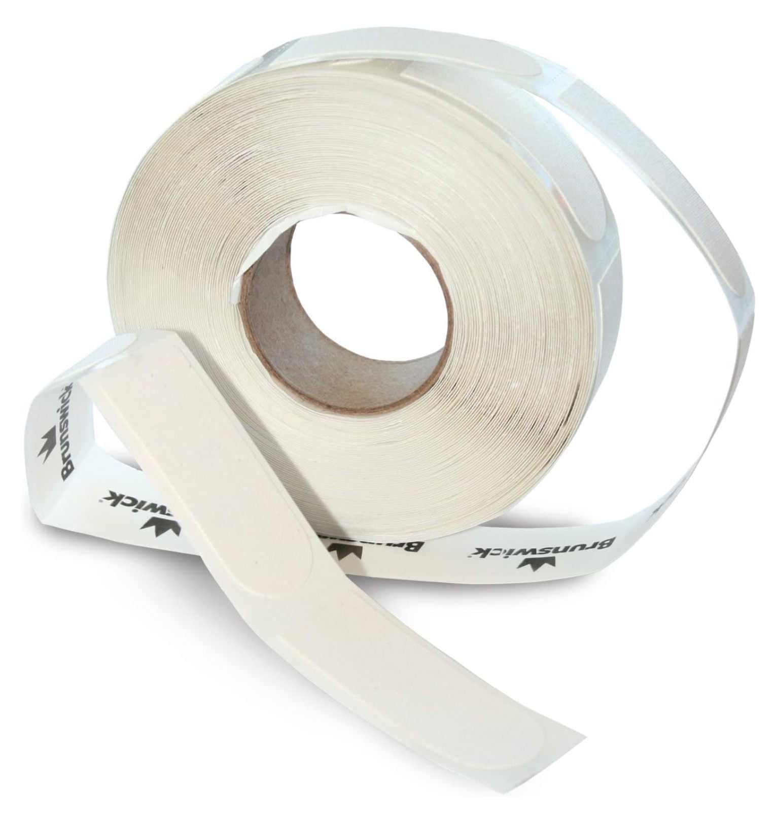 Bowler Tape 3/4" White 250 Roll - Walmart.com