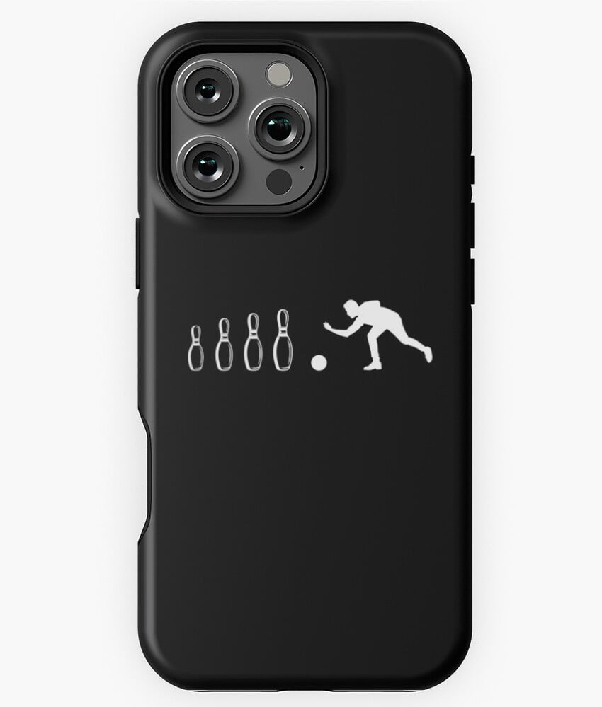 Bowling Bower Sport Design Phone Case for iPhone 16 15 14 13 12 11 Pro ...