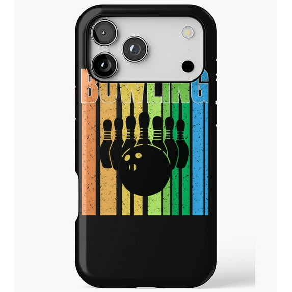 Bowling Colorful Outline, Ten Pin Skittle Product and Sports Art H11527 ...