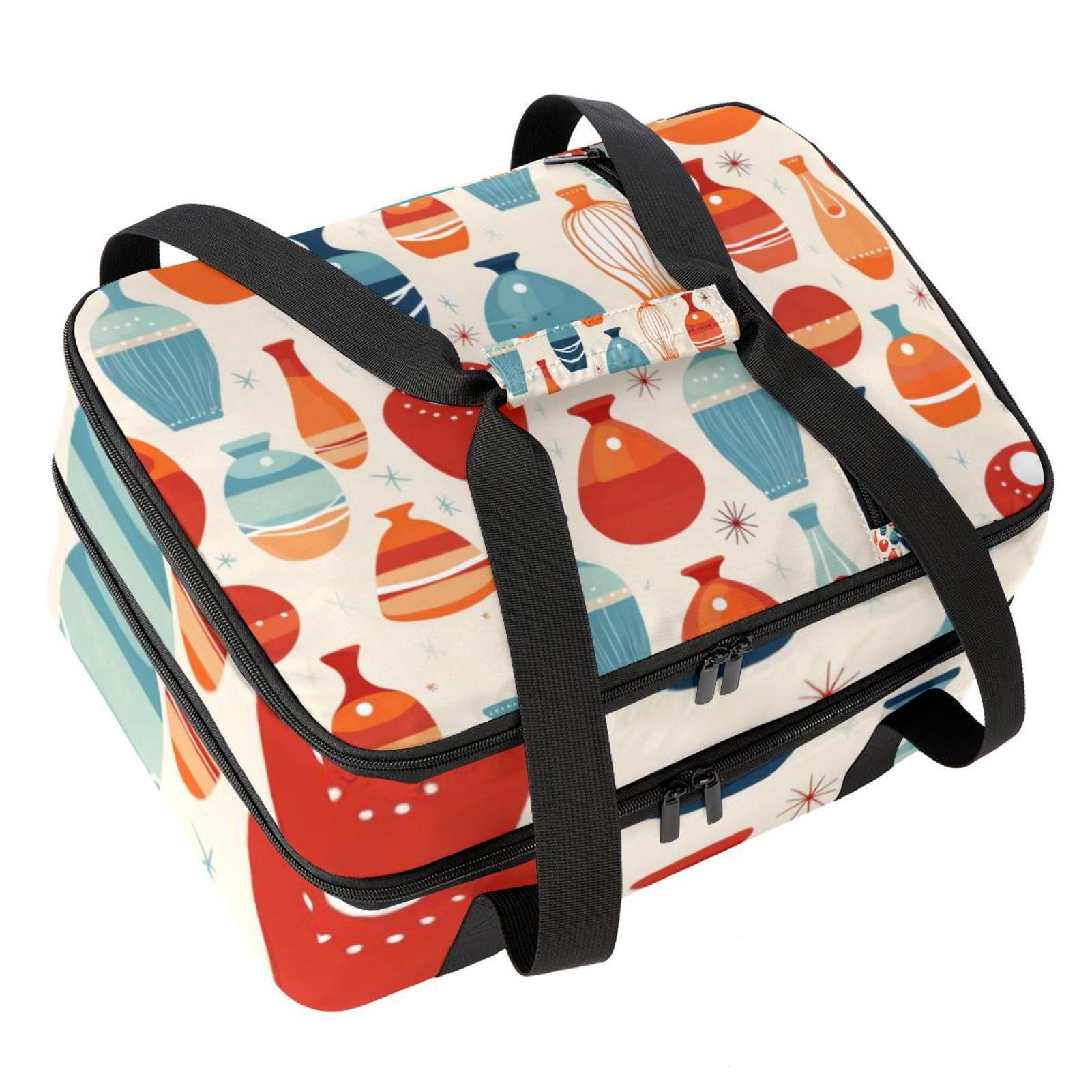 Bowling Double Layered Insulated Refrigerated Lunch Bag with Two ...