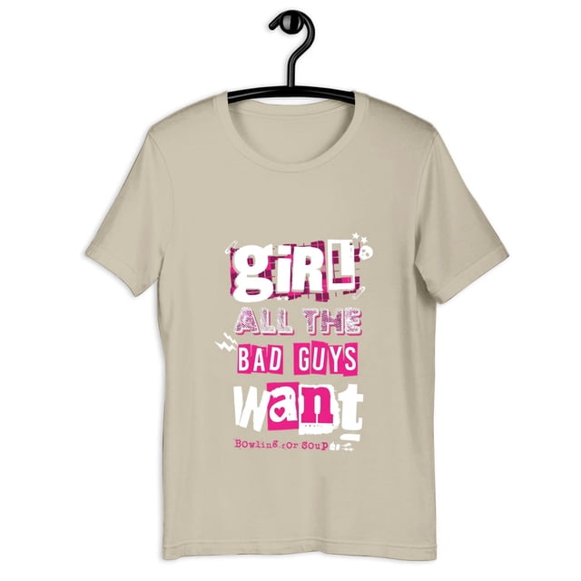 Bowling For Soup Girl All The Bad Guys Want Shirt - Walmart.com