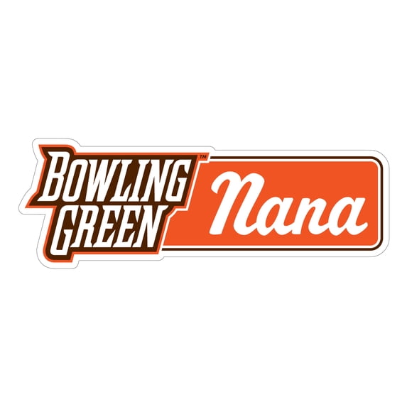 Bowling Green Falcons Proud Nana Die Cut Decal Officially Licensed ...