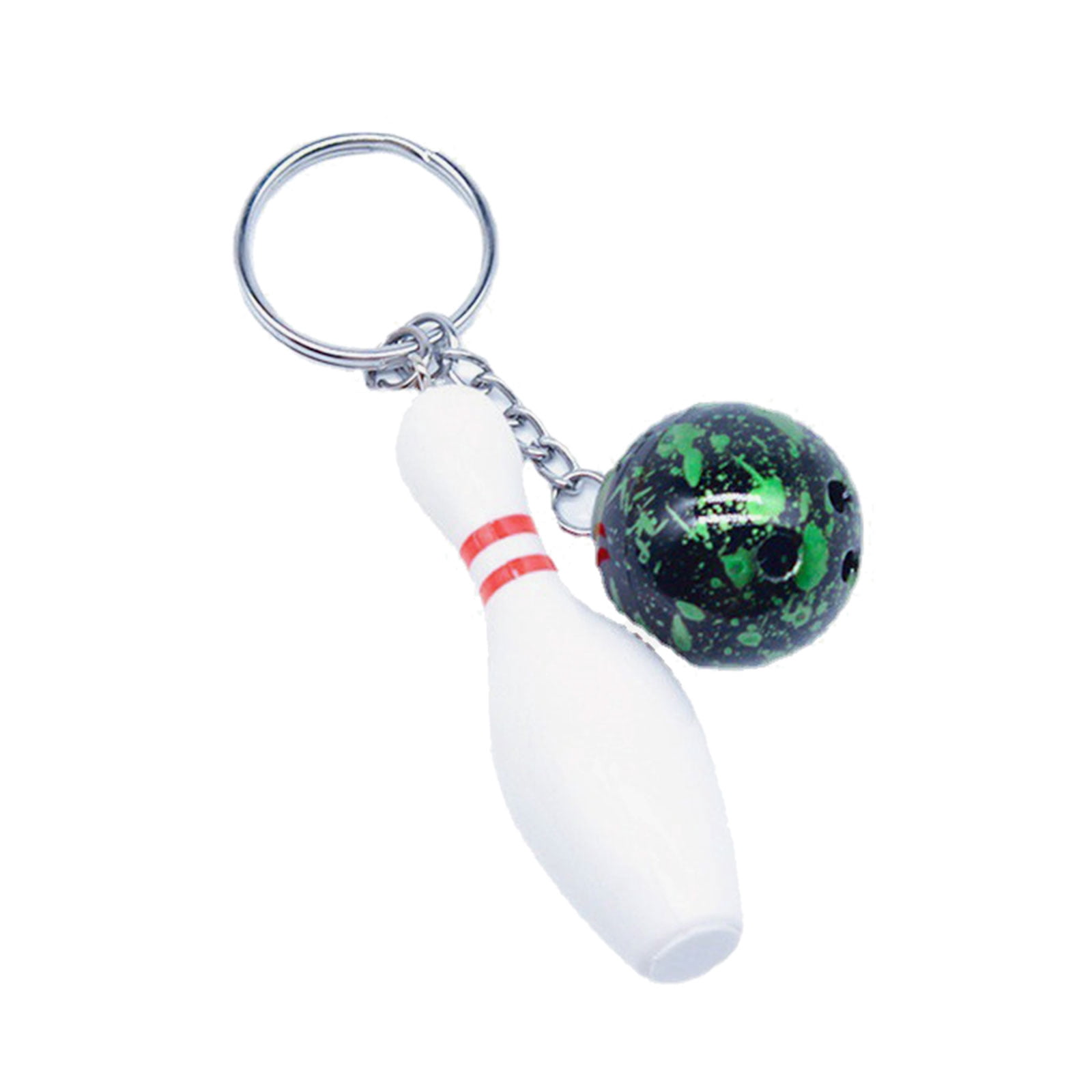 Bowling Key Chain Bowling Pin Keychains Keyholders Bowling Pin Pendant ...