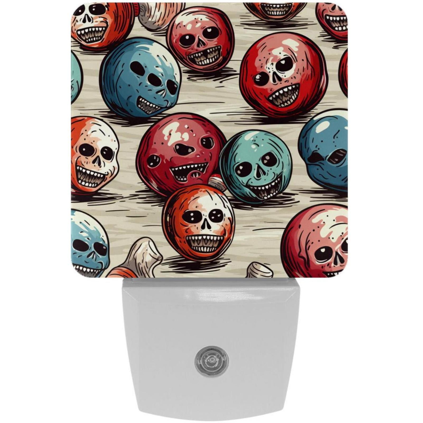 Bowling LED Square Night Lights - Energy Efficient Plug-in Wall Lamp ...