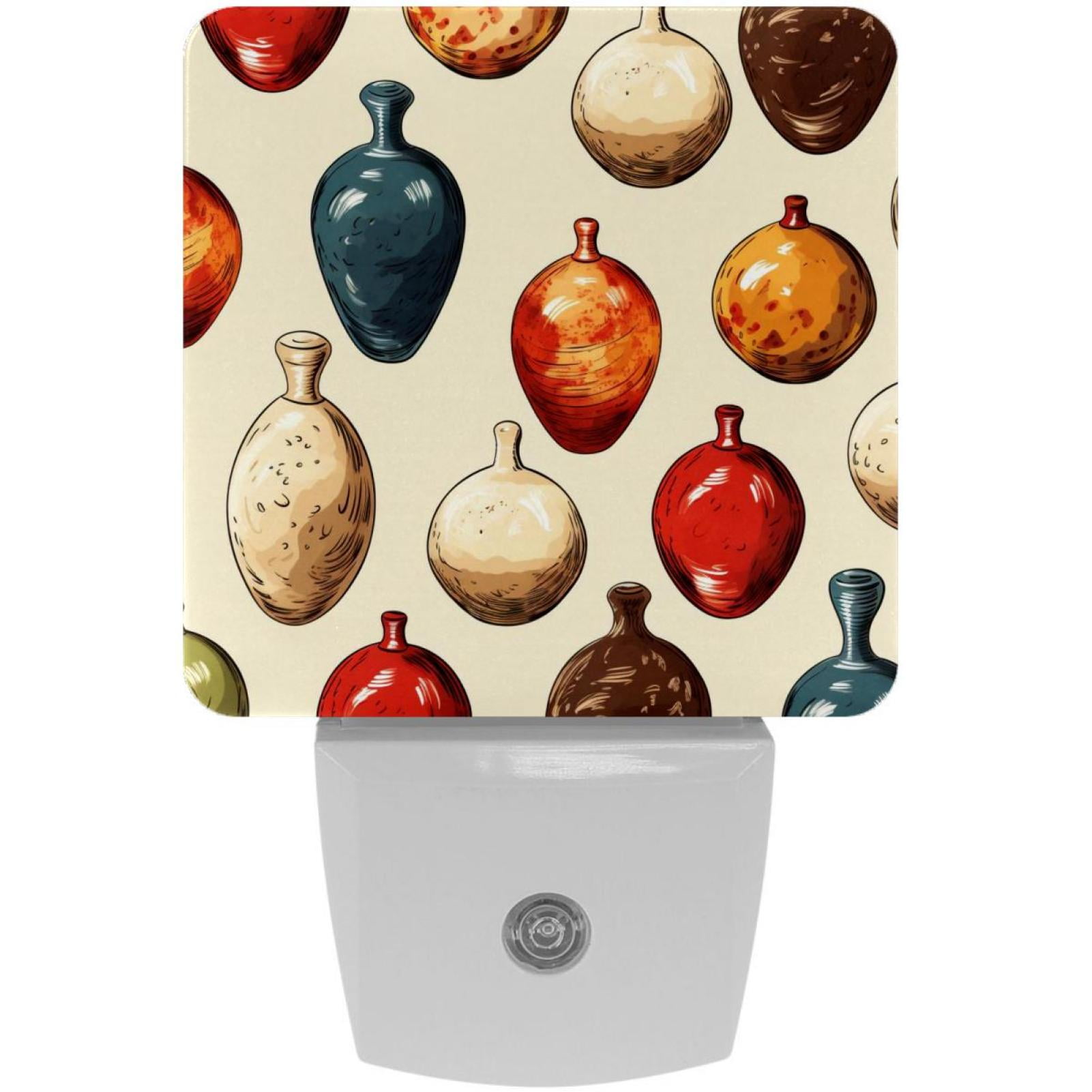 Bowling LED Square Night Lights - Energy Efficient Plug-in Wall Lamp ...