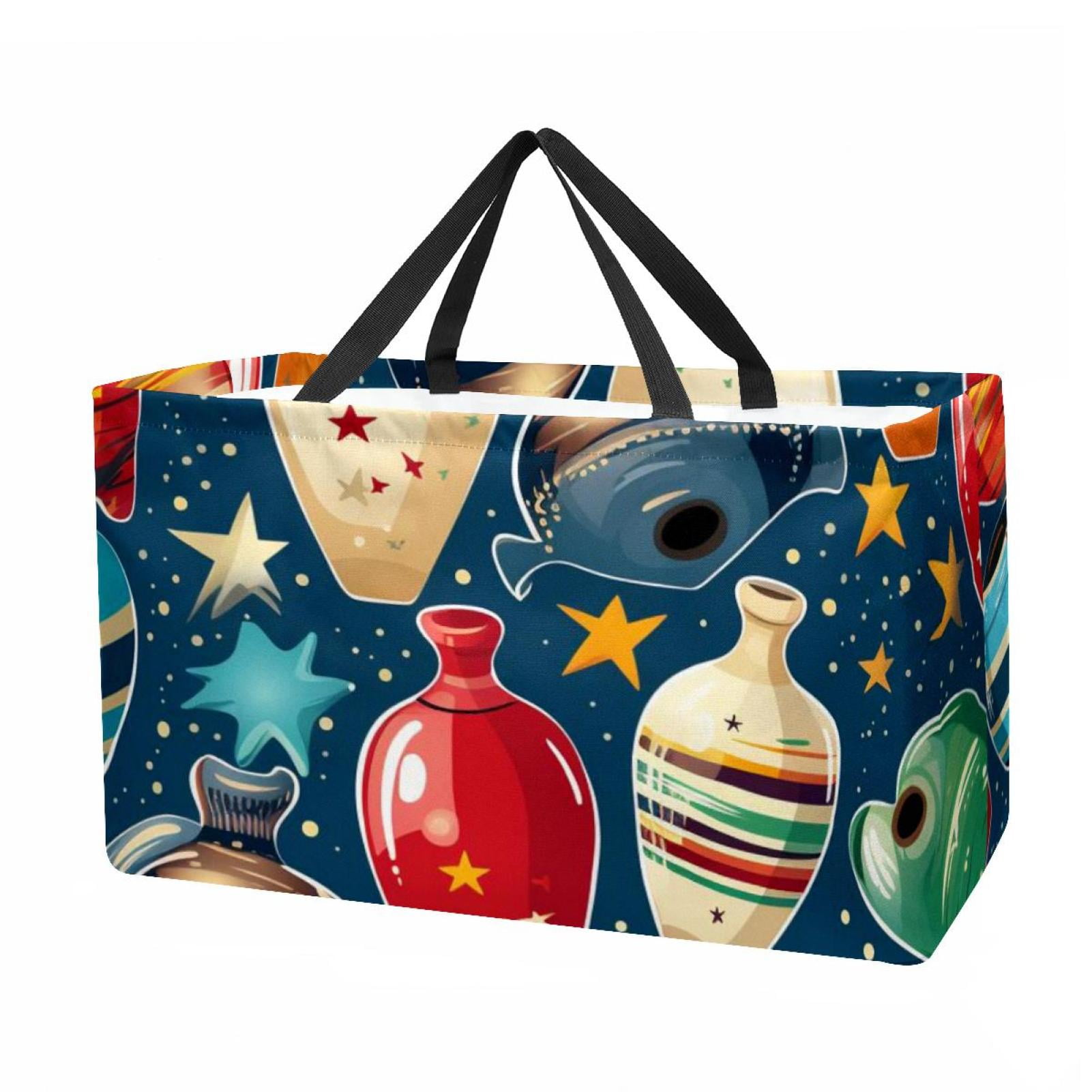 Bowling Oxford Cloth Reusable Foldable Decorative Box – Large Capacity ...