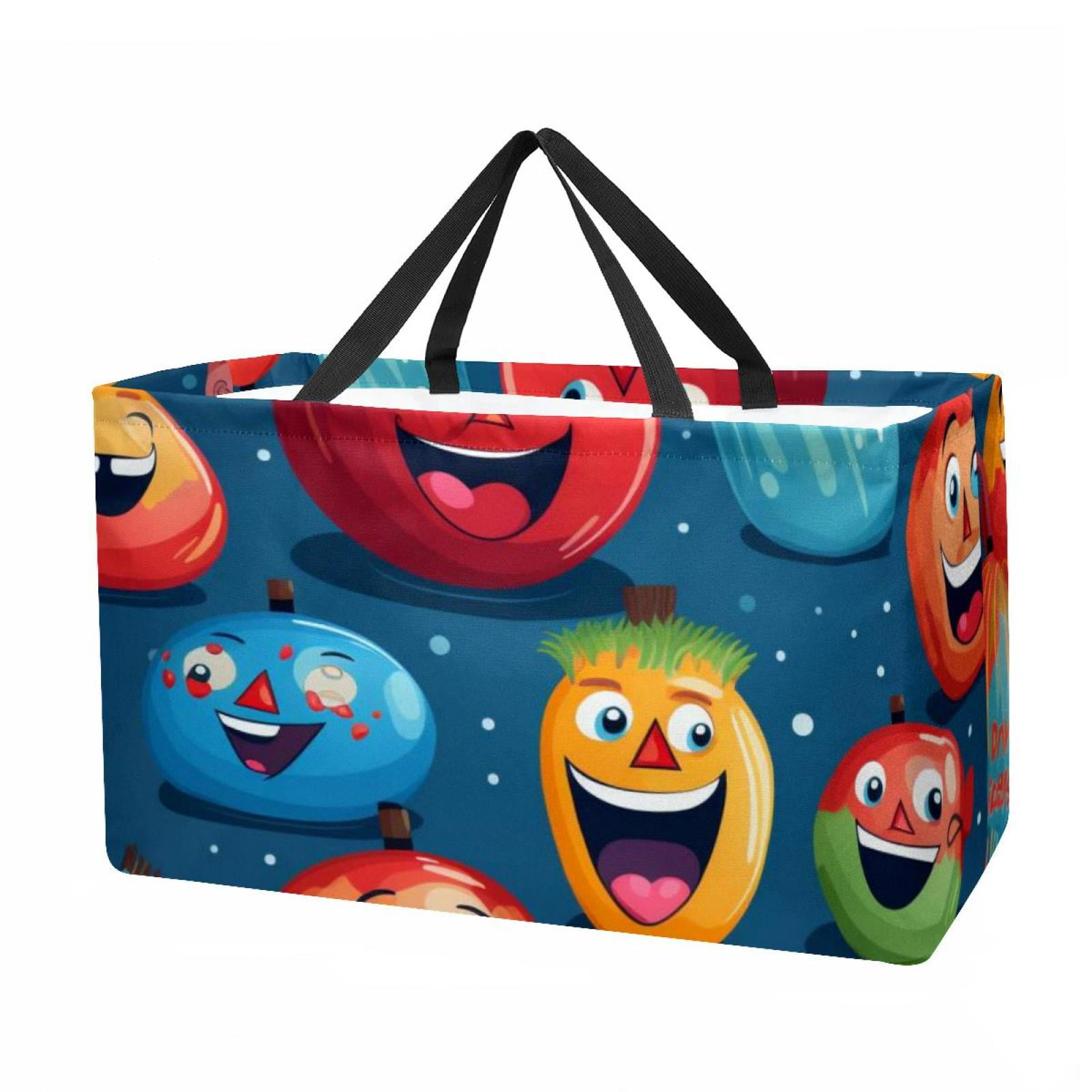 Bowling Oxford Cloth Reusable Foldable Decorative Box – Large Capacity ...