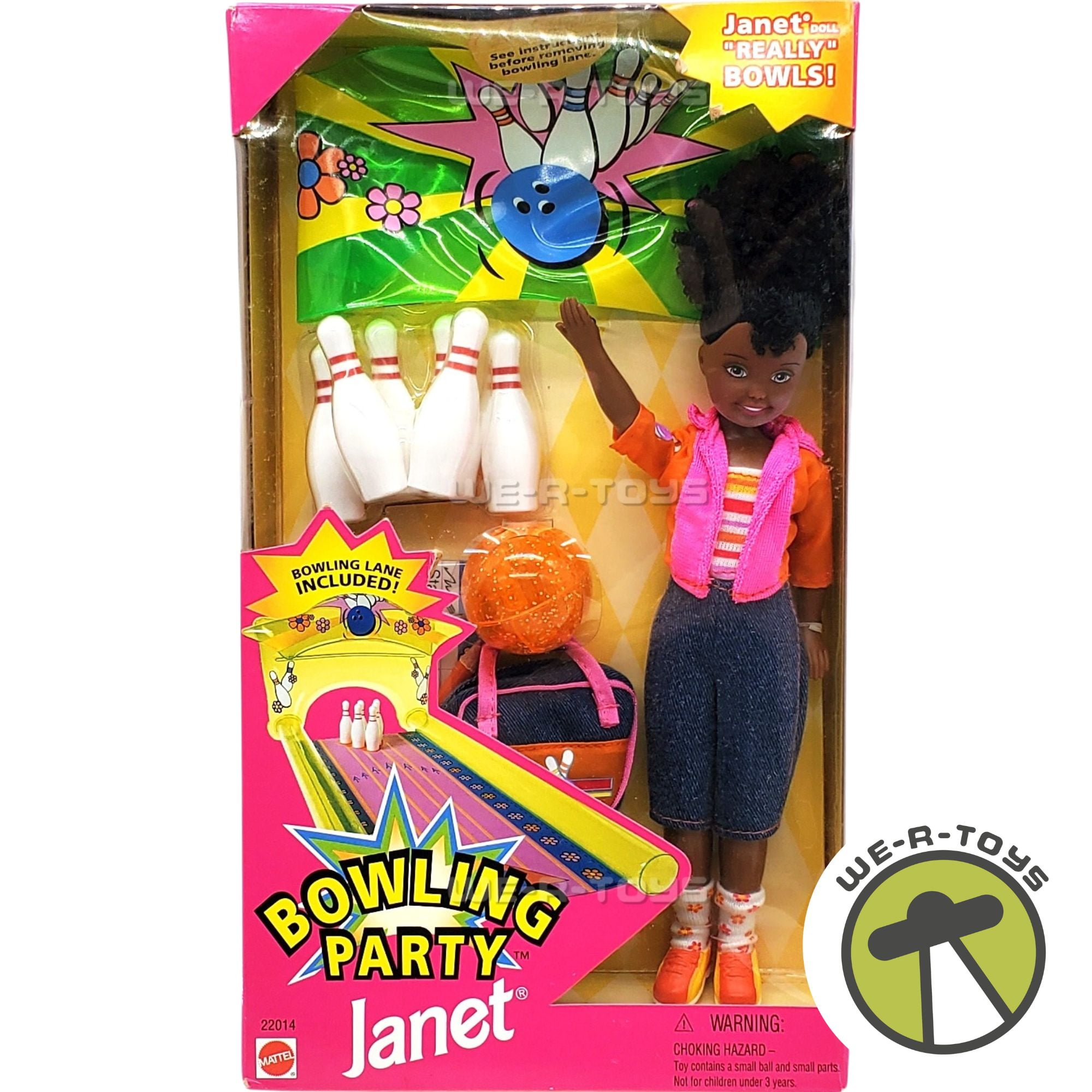 Bowling Party Janet Barbie Doll 1998 Mattel 22014 - Walmart.com