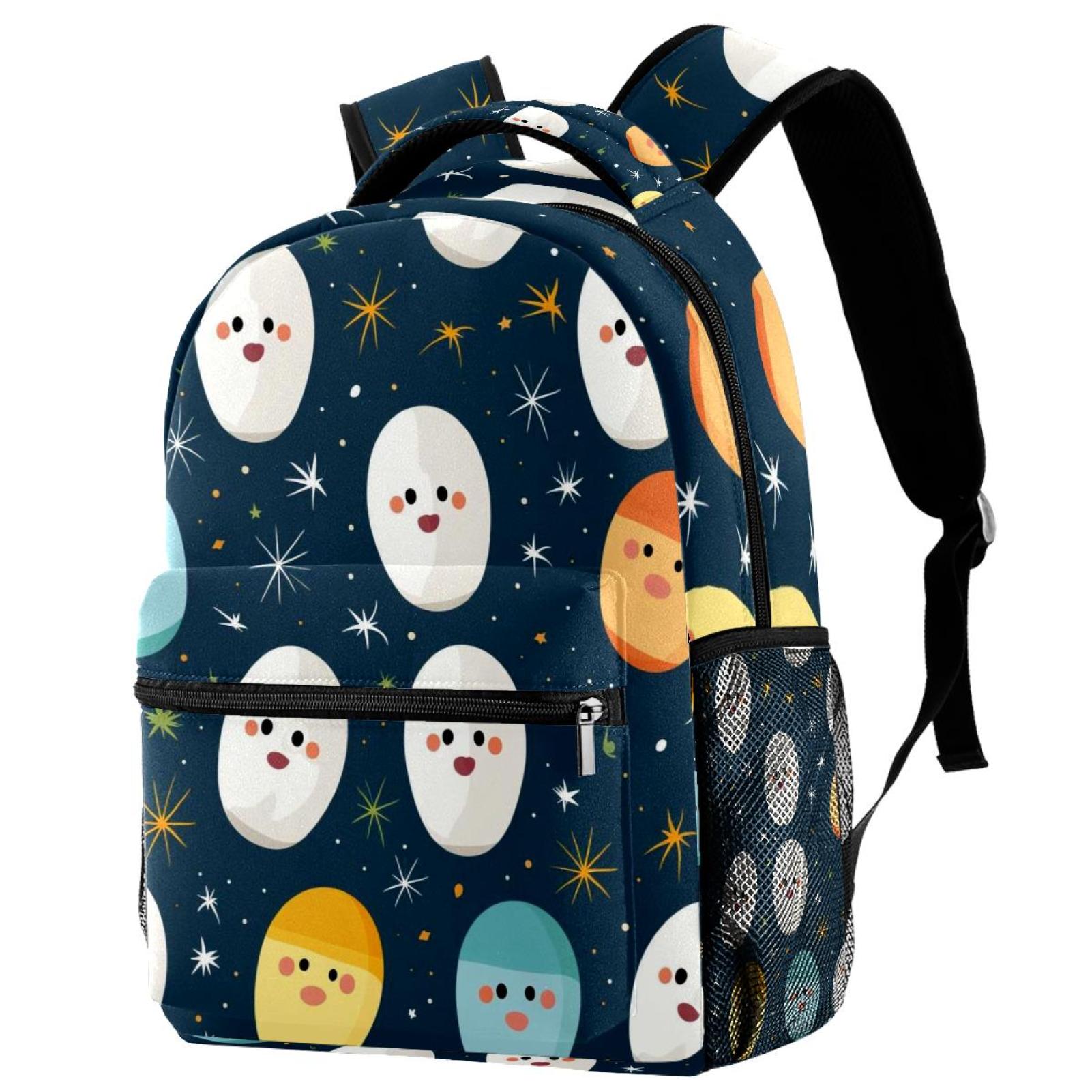 Bowling Pin Cartoon Casual Backpacks Lightweight Premium Backpack with ...