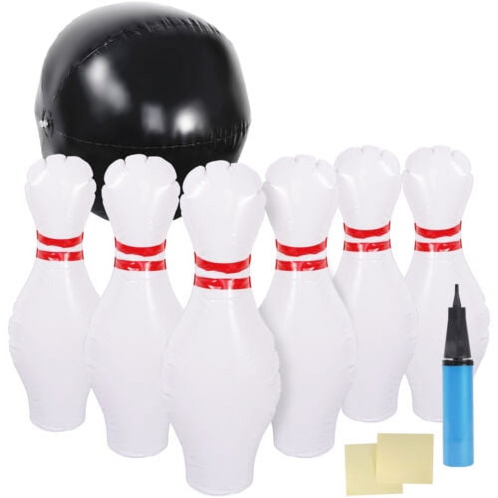 Bowling Pins Ball Toys Bowling Set Fun Indoor Family Games for Kids ...