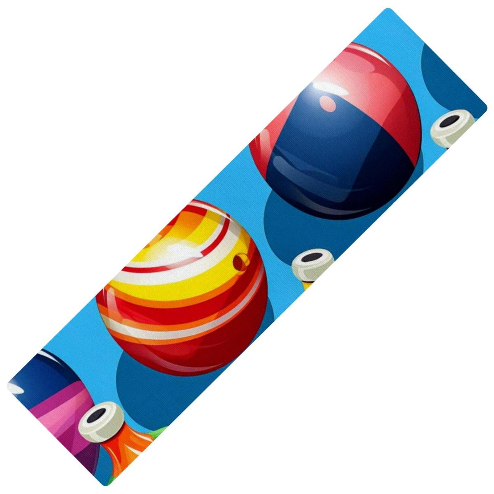Bowling Rectangular Runner Rugs, 15.7" x 59", Washable, , Absorbent ...