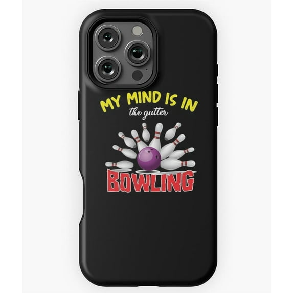 Bowling Sport Design Phone Case for iPhone 16 15 14 13 12 11 Pro Max ...