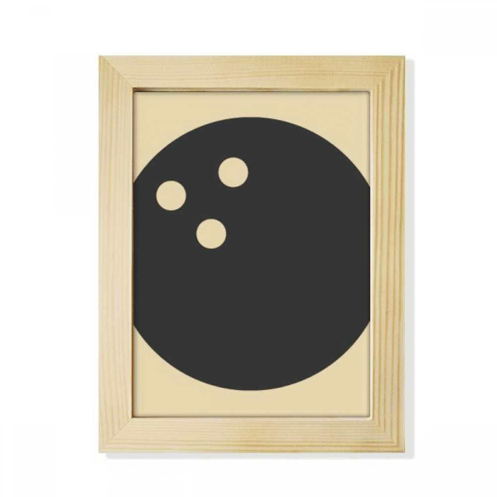 Bowling Sport Simple Geometry Pattern Desktop Adorn Photo Frame Display ...