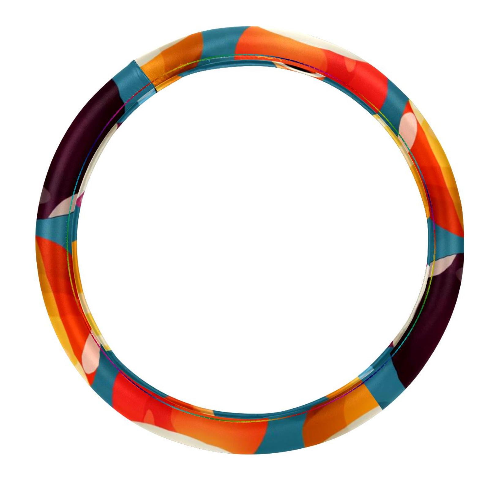 Bowling Steering Wheel Cover 14.5 Inch Printing PVC Leather Auto ...