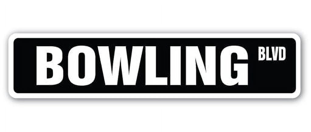 Bowling Street [3 Pack] of Vinyl Decal Stickers | Indoor/Outdoor ...