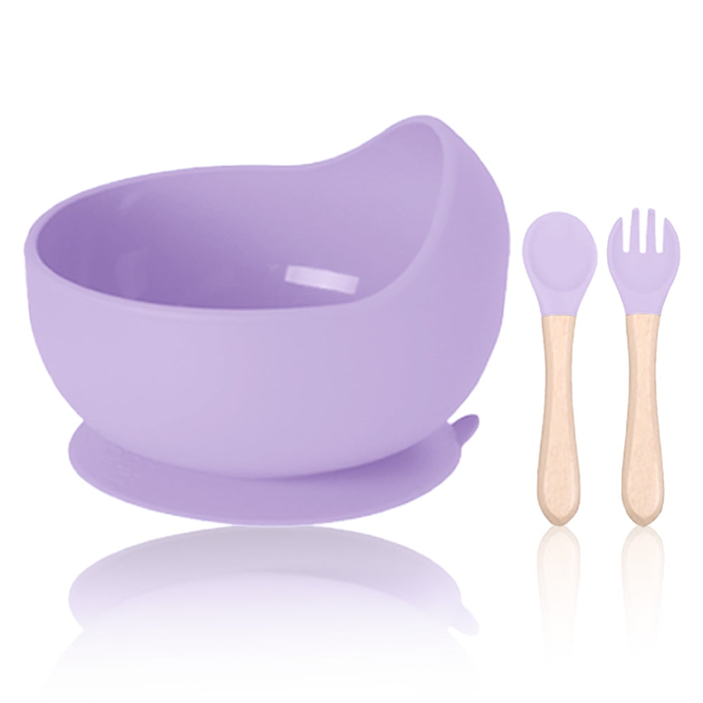 Bowls for Baby, Baby Led Weaning Spoon and Fork, Baby Dishes and ...