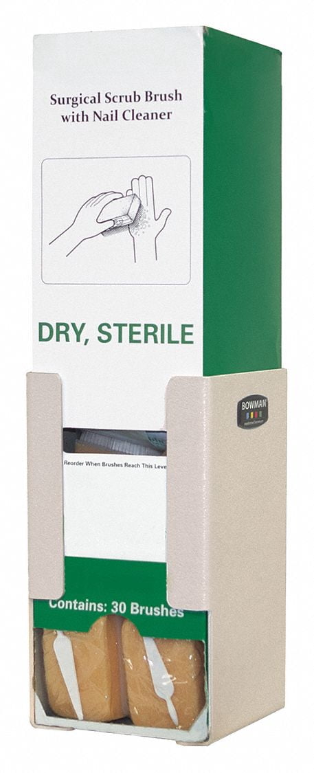 Bowman Dispensers Brush Dispenser,1 Compartments,Beige CL006-0212 ...