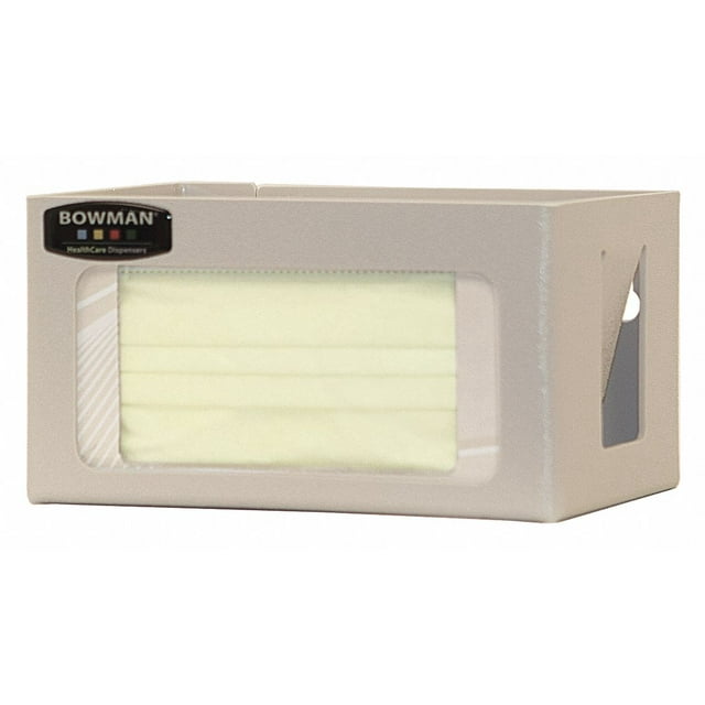 Bowman Dispensers Face Mask Dispenser,Beige,Plastic FM100-0212 ...