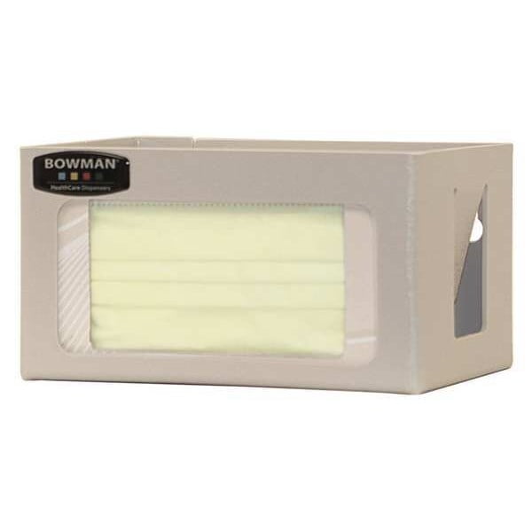 Bowman Dispensers Face Mask Dispenser,Beige,Plastic FM100-0212 ...