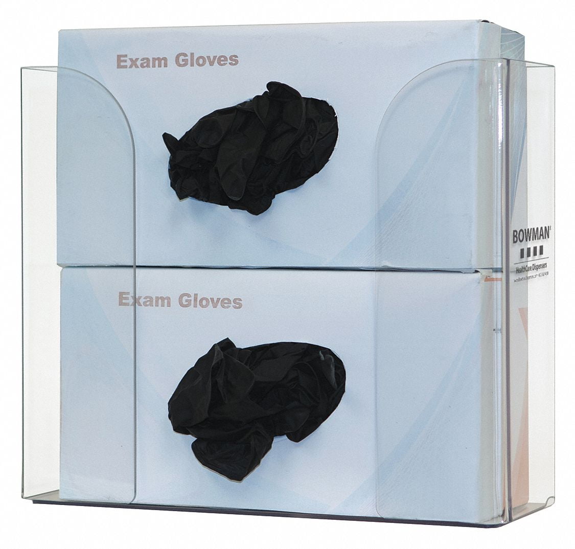 Bowman Dispensers Glove Box Dispenser,2 Boxes GP-320 - Walmart.com