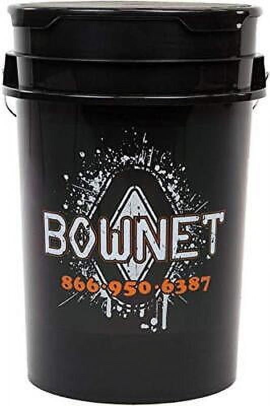 Bownet Ball Bucket - 6 Gallon Bucket with Lid - Softball & Baseball ...