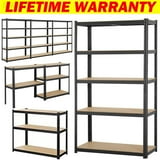 Bowoshen 5-Tier Heavy Duty Storage Shelves,Garage Shelving Units And ...