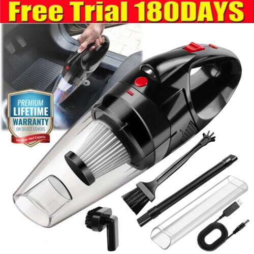 Bowoshen Handheld Vacuum Cleaner Cordless Strong Suction Portable Hand ...