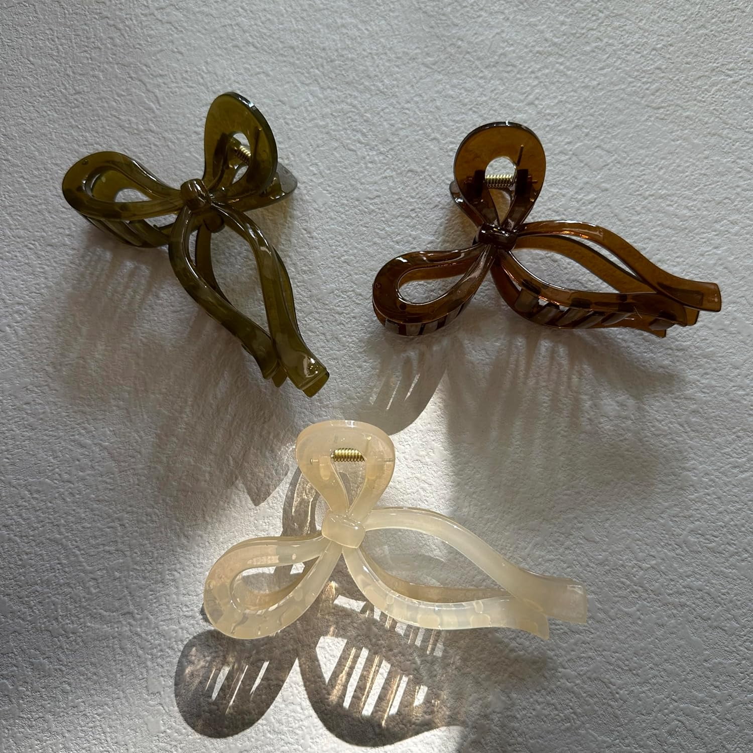 Bows Claw Clips for Women 5.1 Inch Claw Clips for Thick Hair Bows for ...