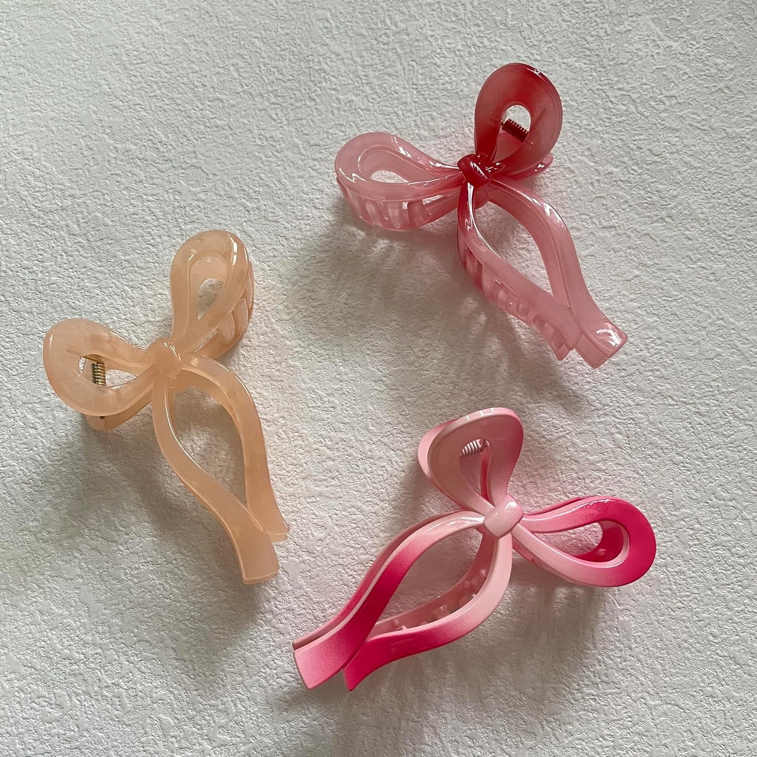 Bows Claw Clips for Women 5.1 Inch Claw Clips for Thick Hair Bows for ...