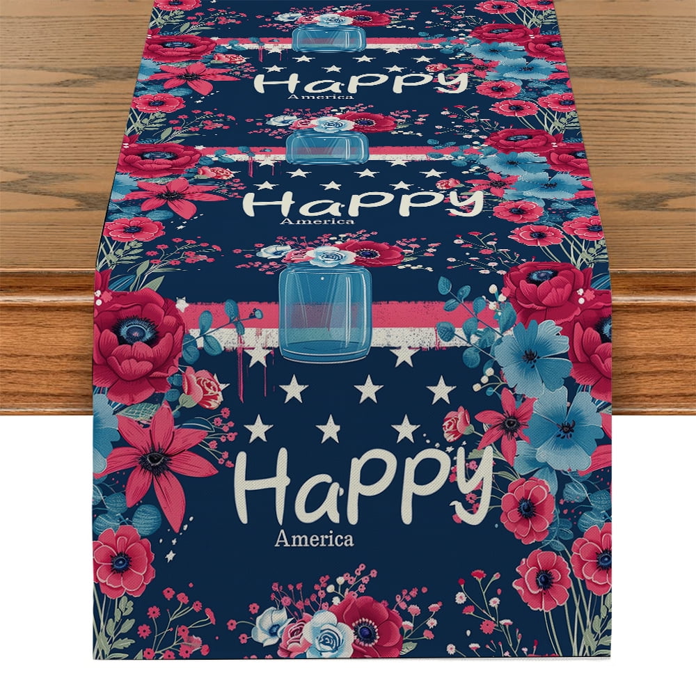 Bows Dining Table Runner for ration for Dining Room Flowers Table ...