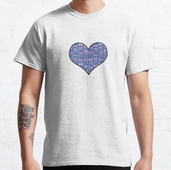 Bows In Heart Classic T-shirt - Walmart.com