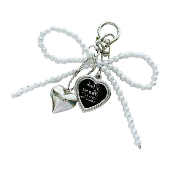 Bows Keyring Creative Car Key Chain Heart Keychain Korean Styles Bag ...