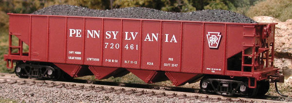 Bowser 41196 HO Bertha Coal Co. H21 4-Bay Hopper with Clamshell Doors ...
