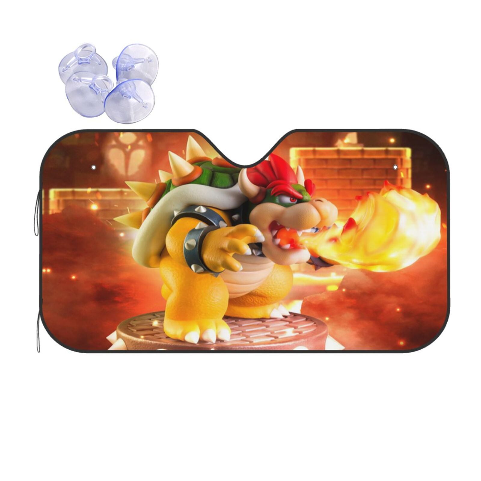 Bowser Car Windshield Automotive Sun Shade Foldable Front Windshield ...