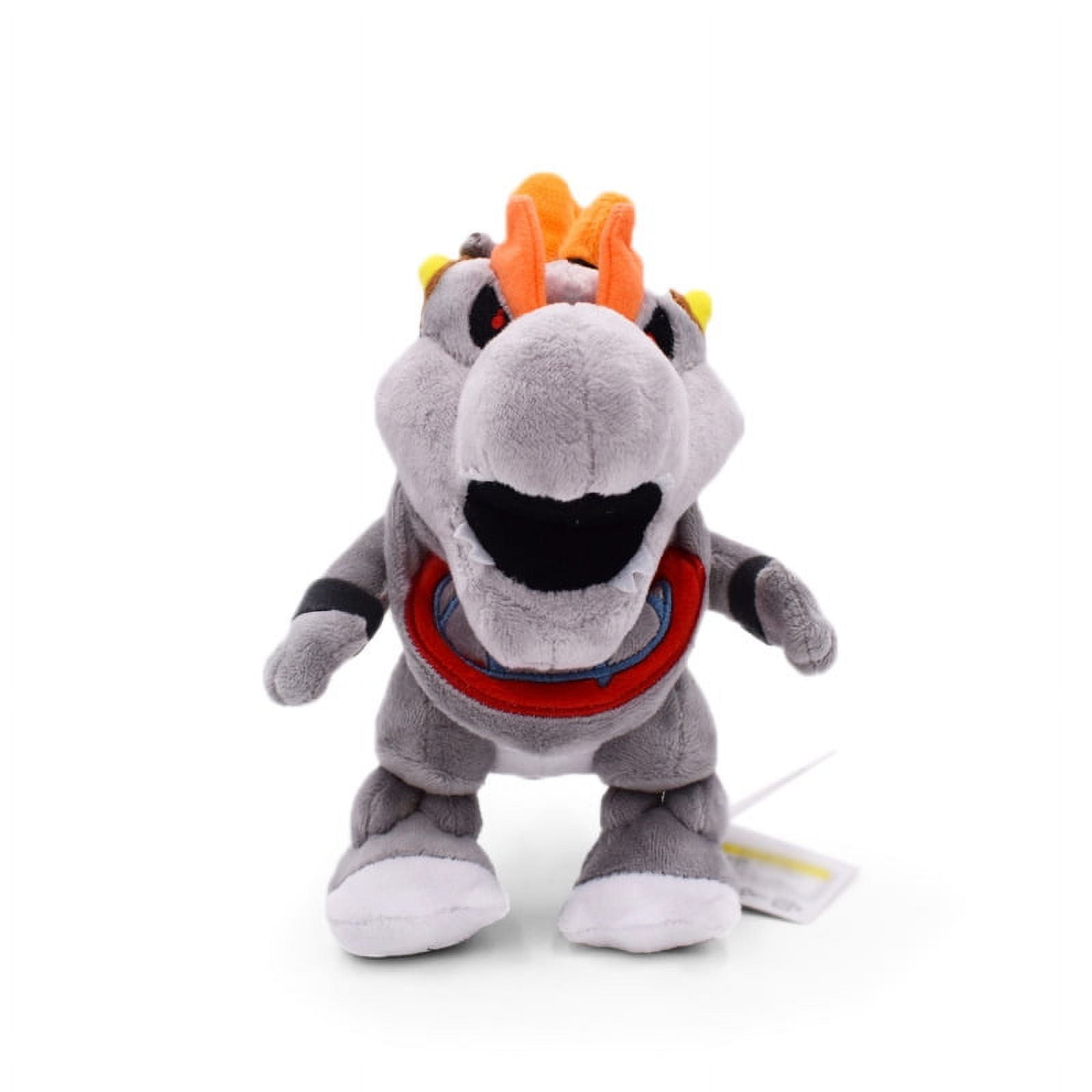 Bowser Koopa Mario Plush Toys Bowser Jr. Mario Bros Anime Figures Fury ...
