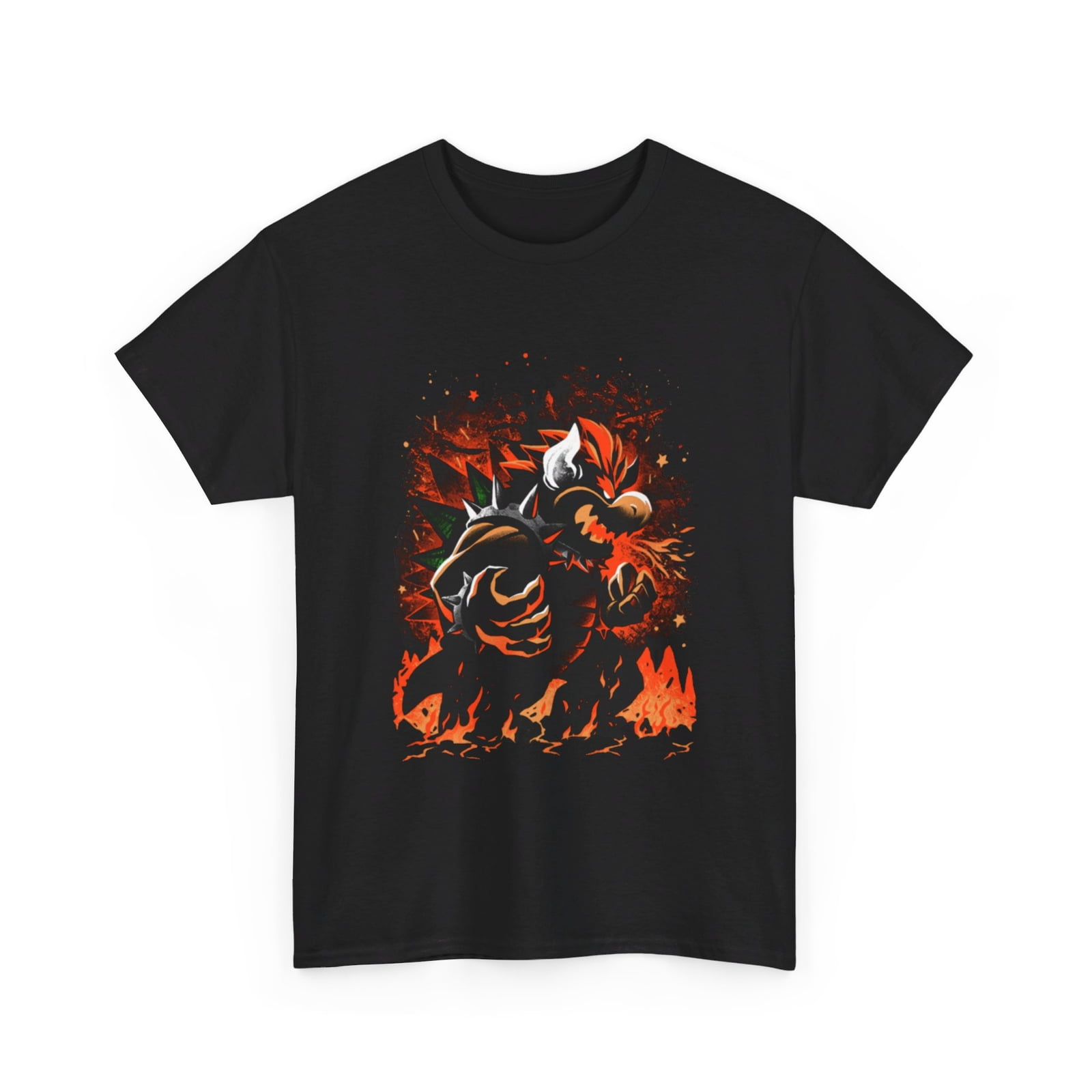 Bowser Mario T-Shirt - The King of Awesome Tee - Fan T-Shirt Bowser ...