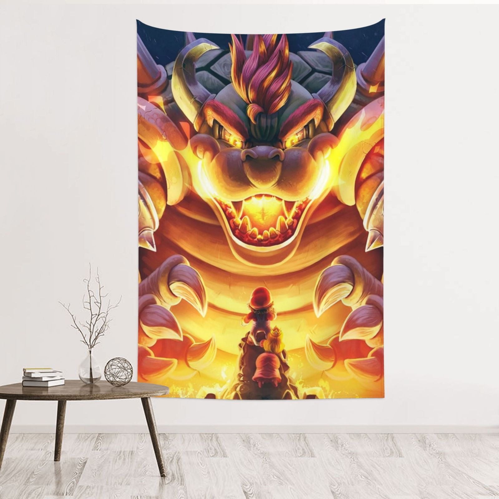 Bowser Wall Decorative Tapestry Vertical, Waterproof Polyester Fabric ...