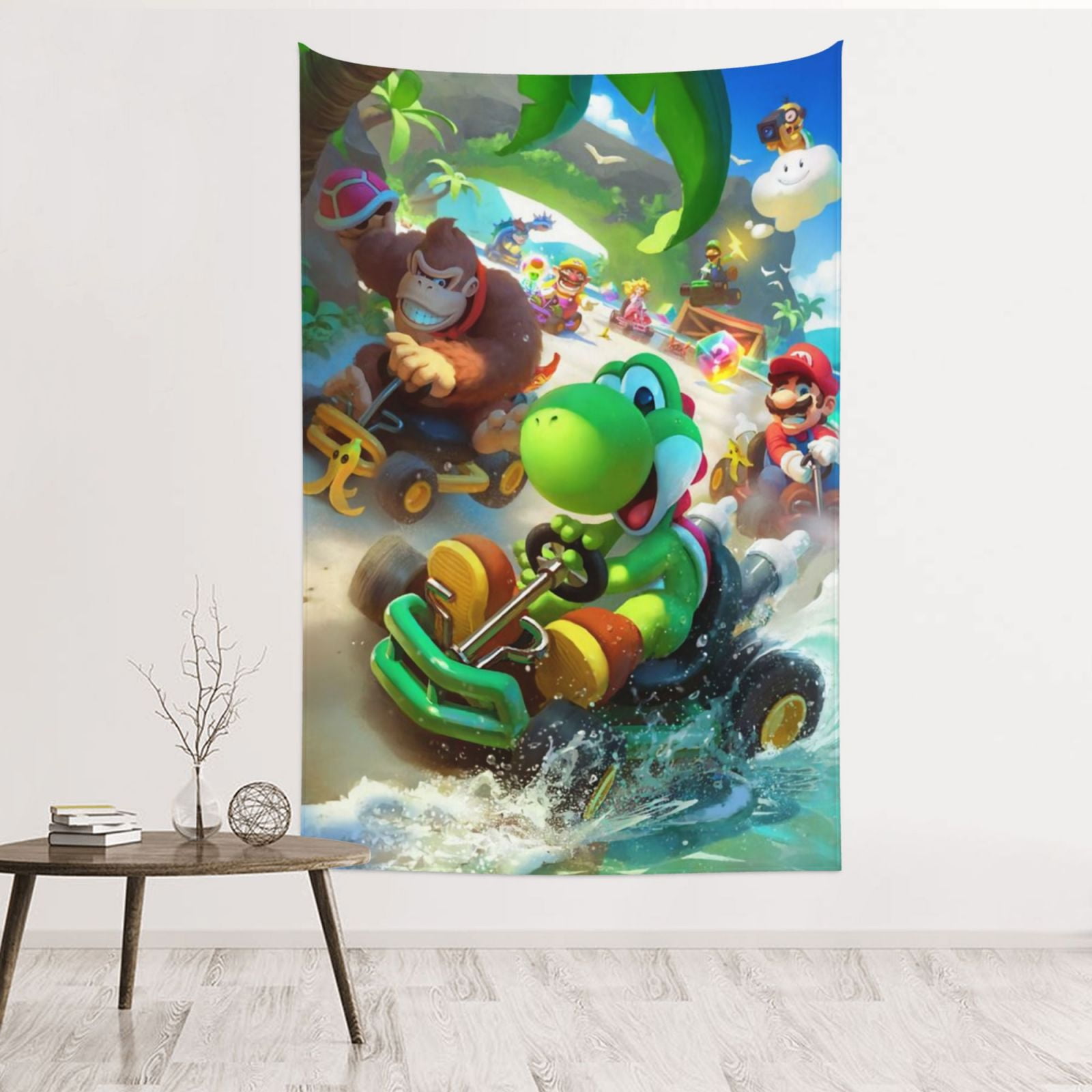 Bowser Wall Decorative Tapestry Vertical, Waterproof Polyester Fabric ...