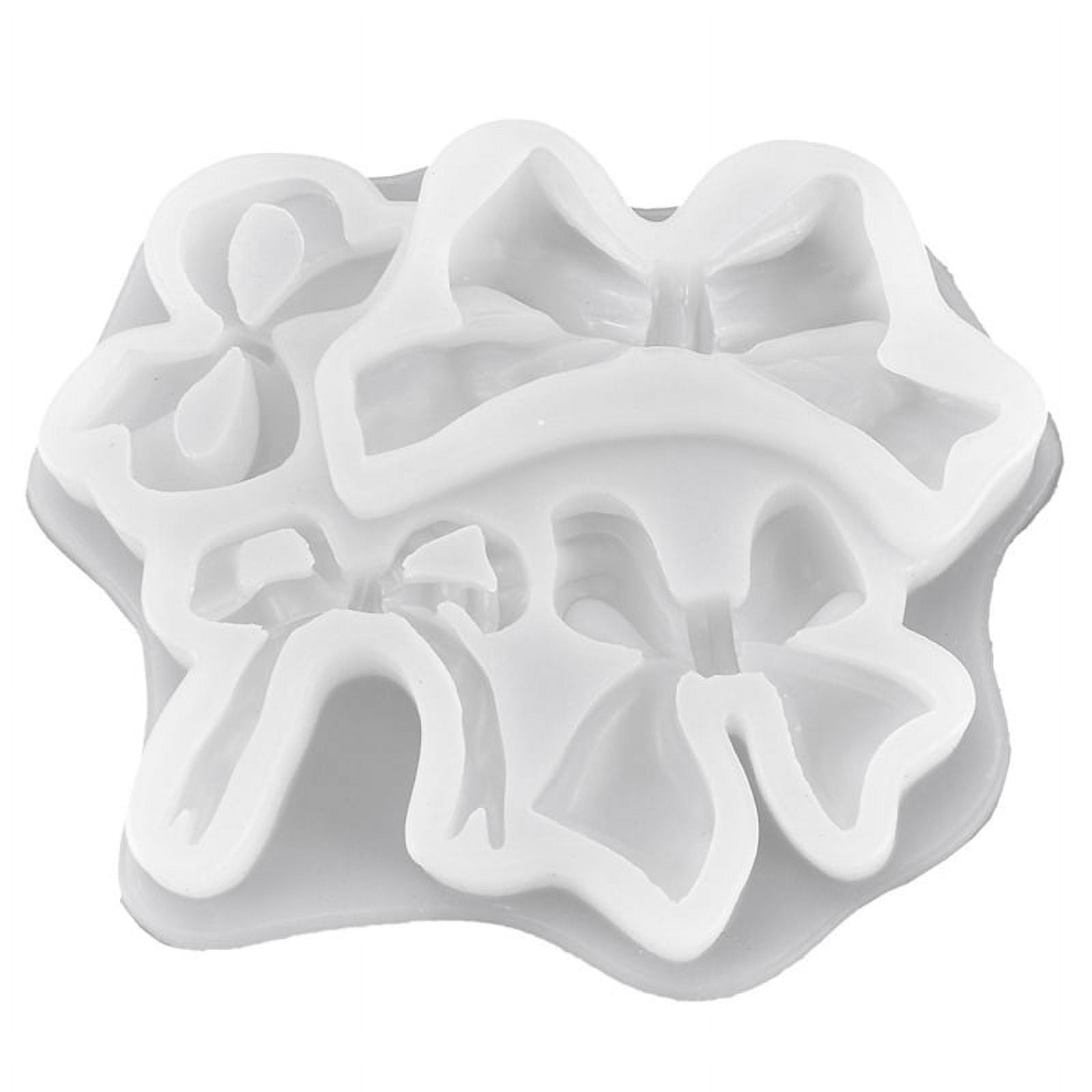 Bowtie Ribbon Silicone Resin Mold Bow Pendant Crystal Epoxy Resin ...