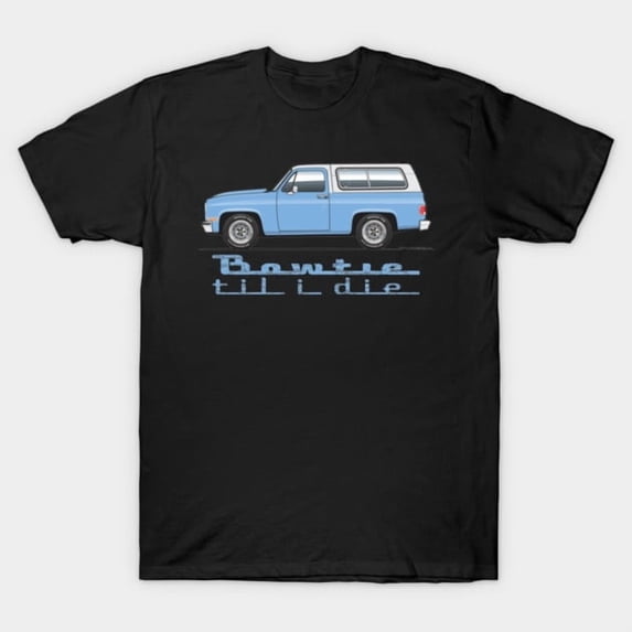 Bowtie Til I Die Light Blue Patriotic American Truck Fan Art Unisex T ...
