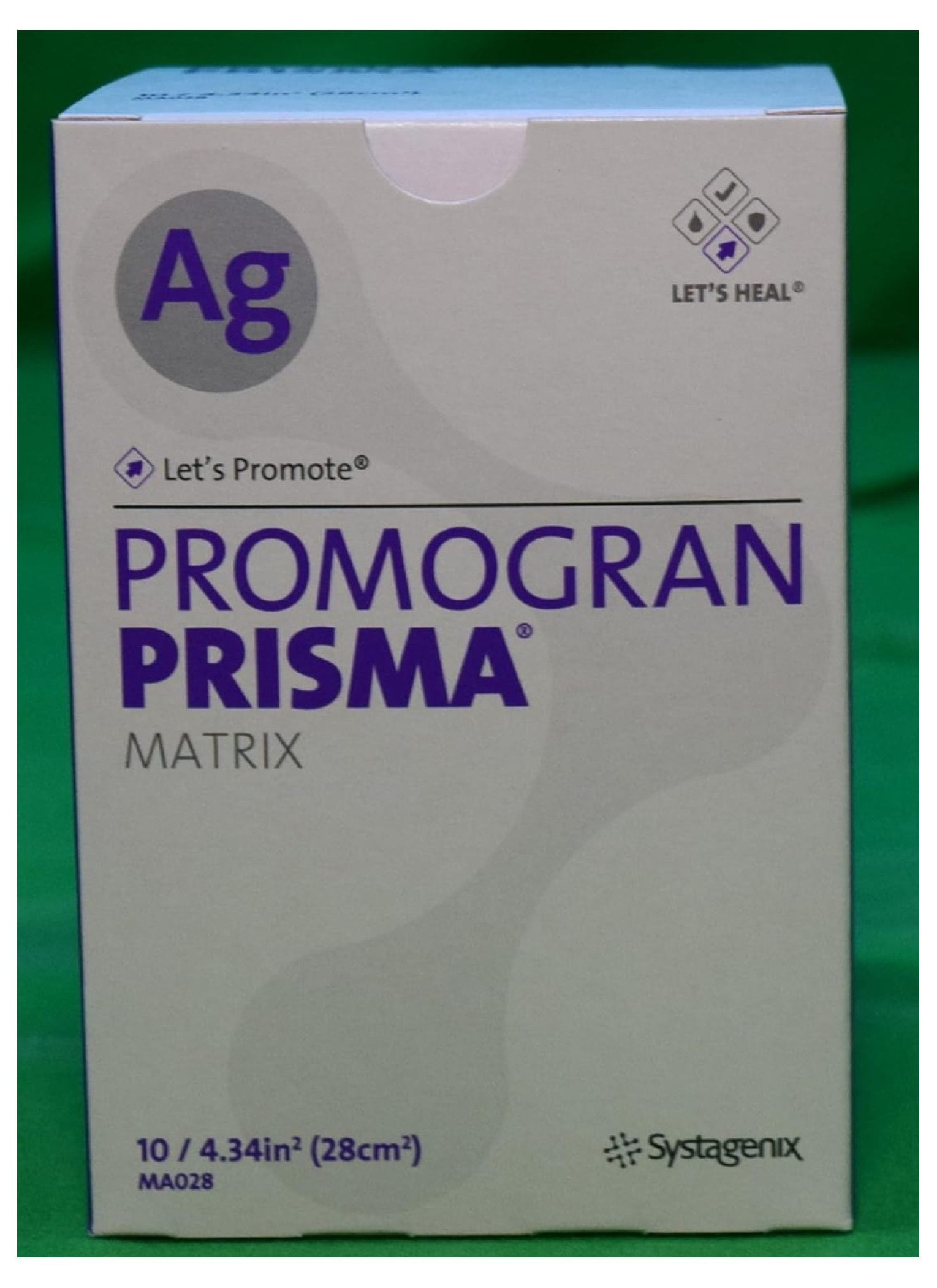 Box 10 Wound Care Dressings Systagenix Promogran Prisma Ag #MA028 ...