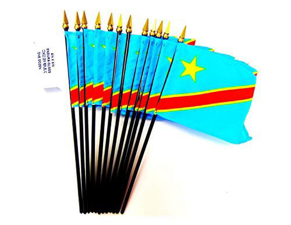 Box of 12 Democratic Republic of the Congo 4"x6" Miniature Desk & Table ...