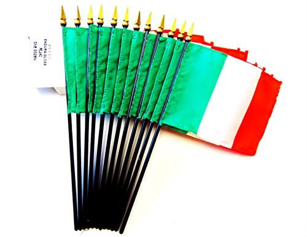 Box of 12 Mini Ireland Desk & Table Flags (4"x6") - High-Quality ...
