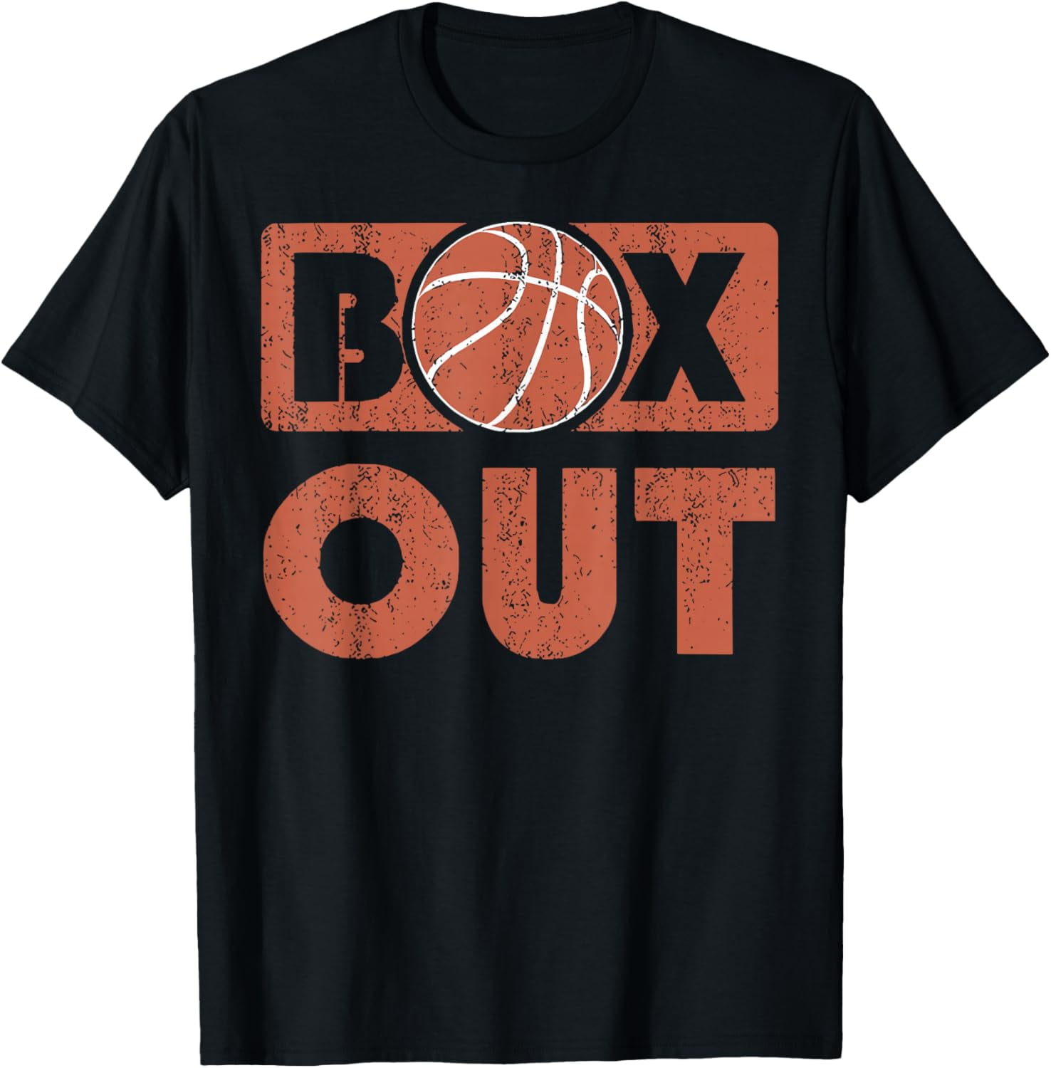Box Out Basketbal Rebound Rebounding Baller Coaching Sport T-Shirt ...