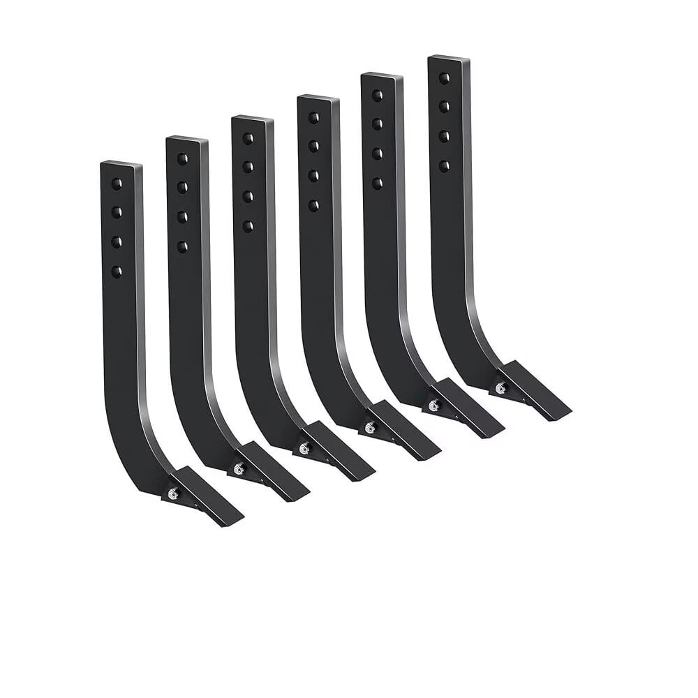 Box Blade for Tractor, 18” Scarifier Shank, 4-Hole Plow Leg, Adjustable ...