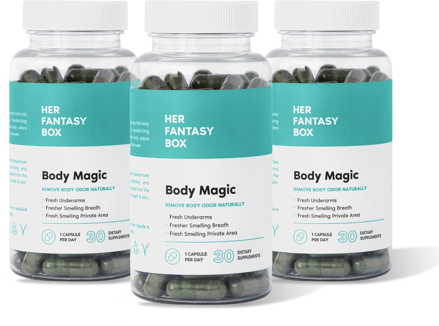 Box | Body Magic Chlorophyll - 30 Vegan - for Detox, Gut Health ...