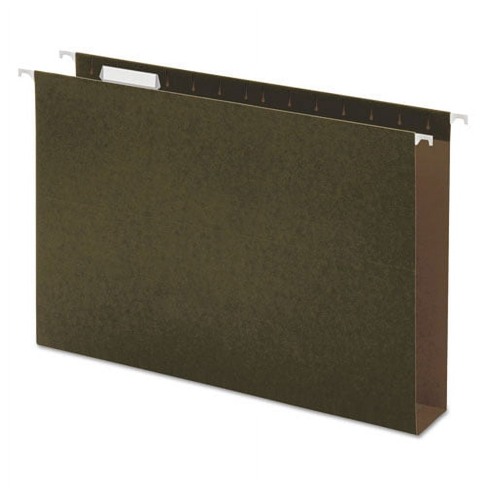 Box Bottom Hanging File Folders, 2" Capacity, Legal Size, 1/5-Cut Tabs ...