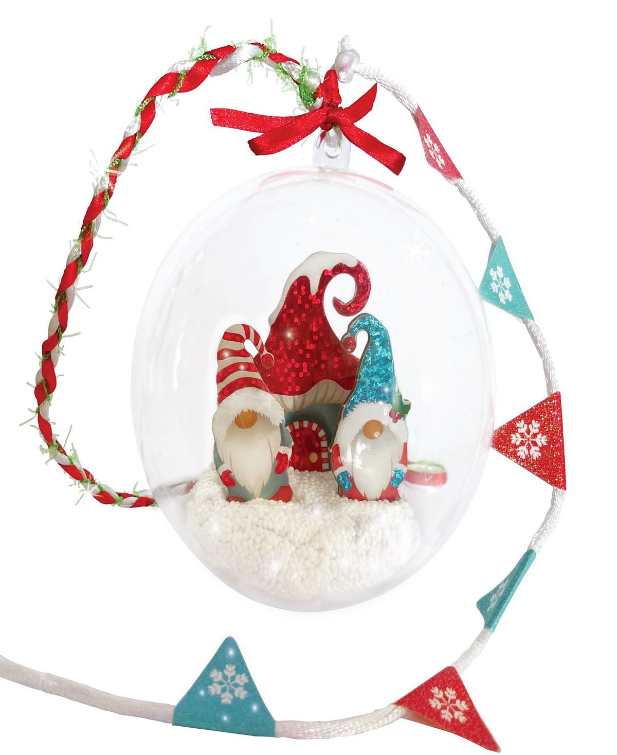 Box Candiy Totally Santa Ornament Set – Santa Gnome Village Ornament, 9 ...