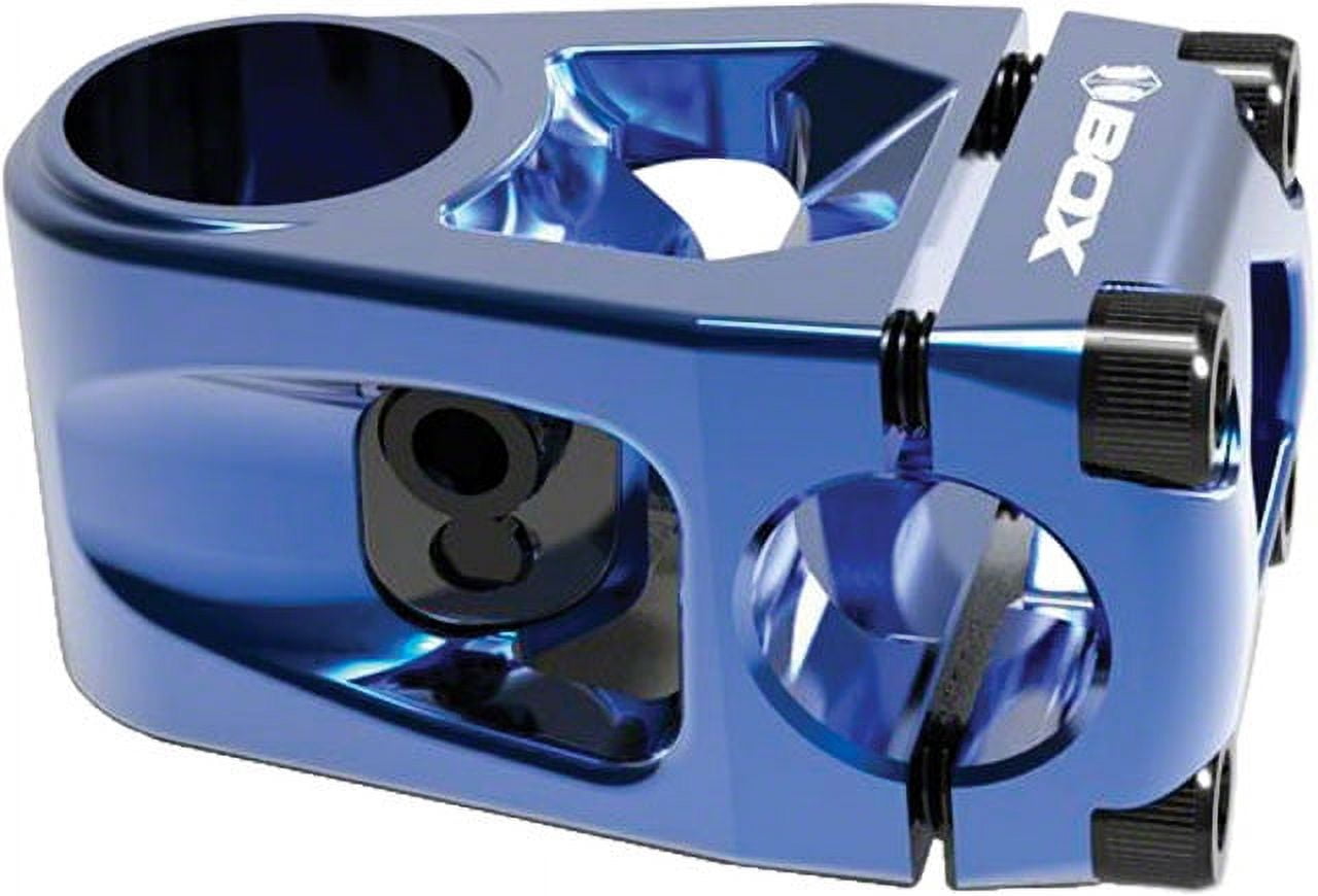 Box Components Hollow BMX Mountain Bicycle Stem - 22.2mm (Blue - 1 1/8 ...