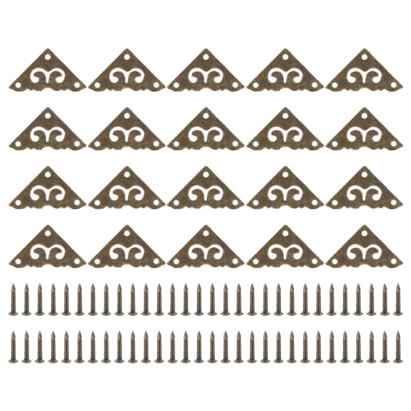 Box Corner Protector Mini Alloy Retro Triangle Edge Conservation Tool ...